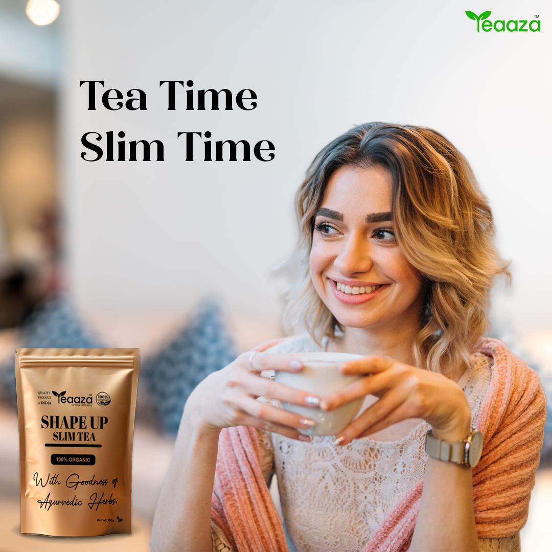 Teaaza Slim tea for weight loss- Back to your ideal body naturally.