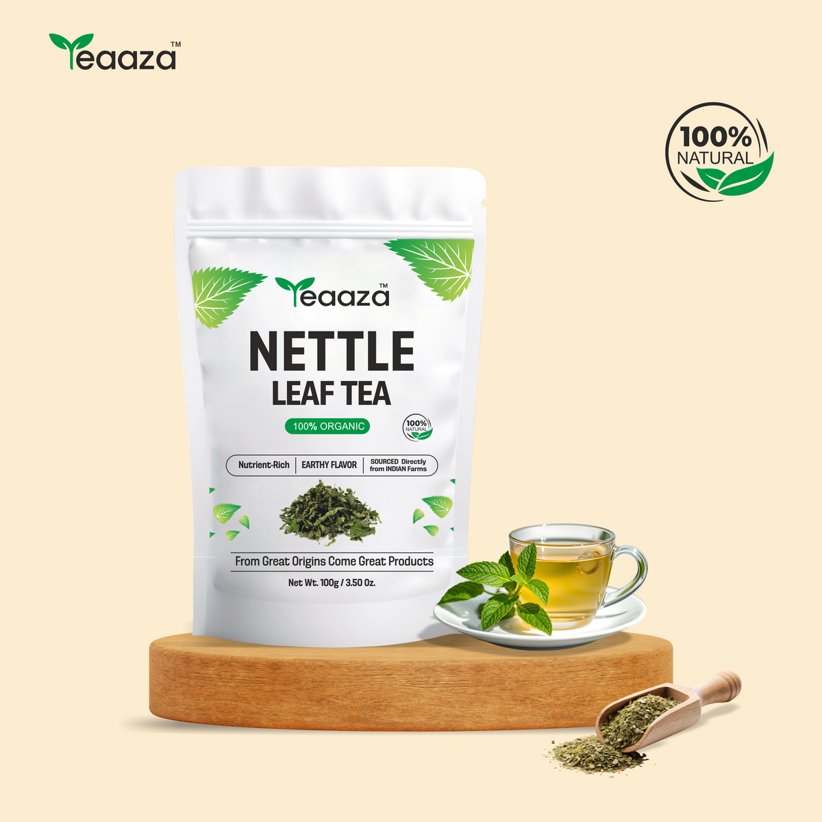 Organic Nettle Leaf Tea For Kidney, Raising Hemoglobin, Joint & Skin H ...