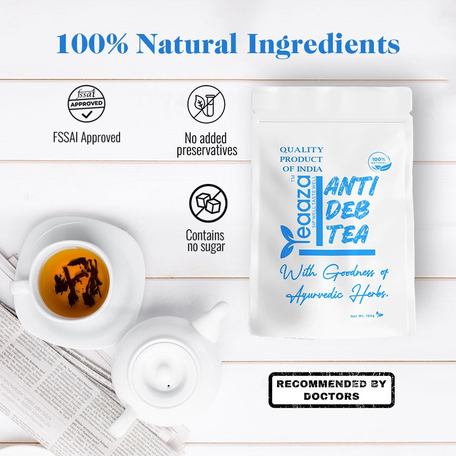 Anti Diabetes Tea | Diabetes Care Tea – Teaaza | 100% Authentic & Natural