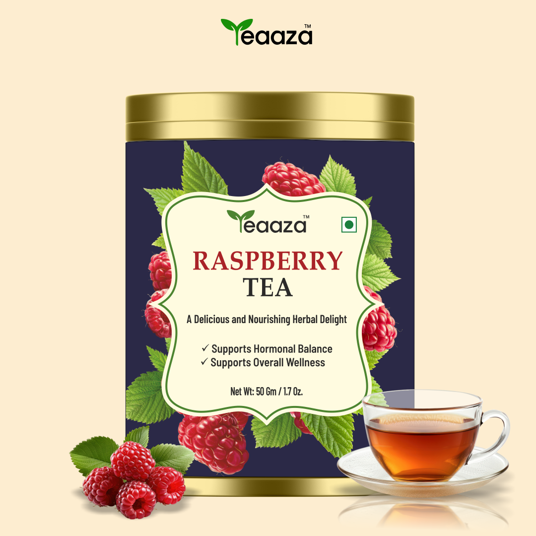 "Raspberry Tea – Supports PCOS Relief, Fertility, Digestion, Boosts Im ...